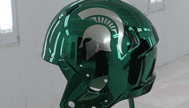 NCAA Football Helmets – Spectra Chrome