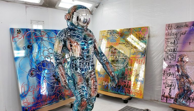 Brendan Murphy Sculptures – Spectra Chrome