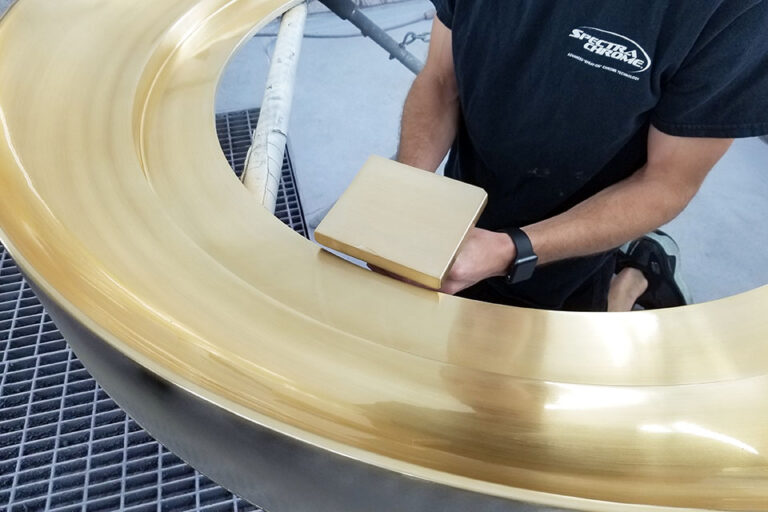 Brushed metal finishes with Spectra Chrome – Spectra Chrome